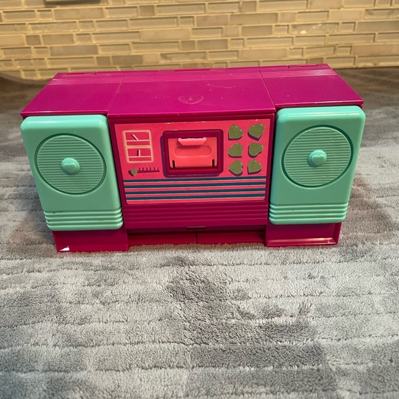 Kenner | Toys | Vintage Kenner Wish World Kids Rock Stage Boombox Radio ...